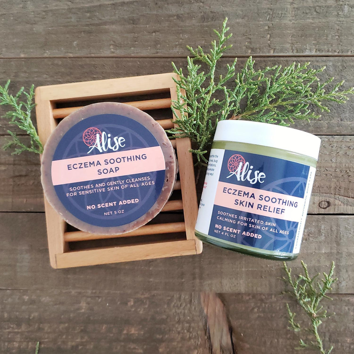 Alise Body Care Natural Herbal Eczema Salve Swift Relief Skin Harmony